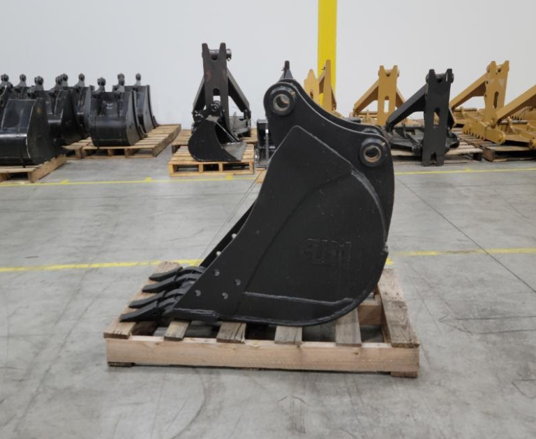 New 18" JCB 214 Backhoe Bucket with Coupler Pins | eBay
