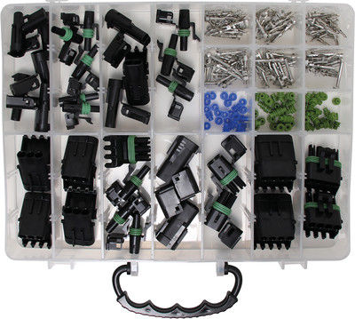 BGS 232 x Steckverbinder-Sortiment wasserdicht Delphi Stecker ...