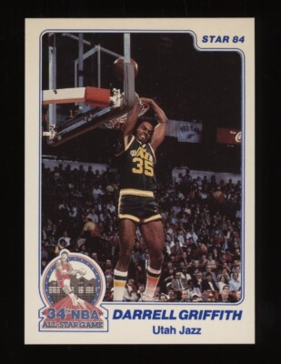 1984 Darrell Griffith STAR Basketball Slam Dunk Championship #5 *NICE ...