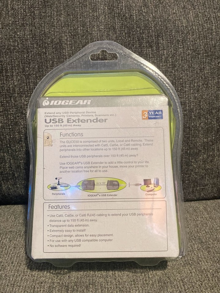 IOGEAR USB Extender Up to 150 FT | eBay