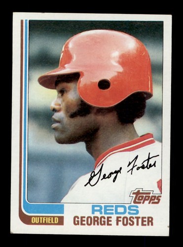 1982 TOPPS #700 GEORGE FOSTER CINCINNATI REDS | eBay