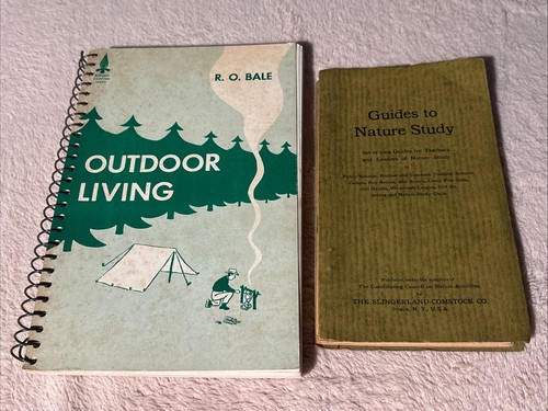 Lot x 2 Field and Camp Notebook 1930 Comstock & Outdoor Living R.O ...