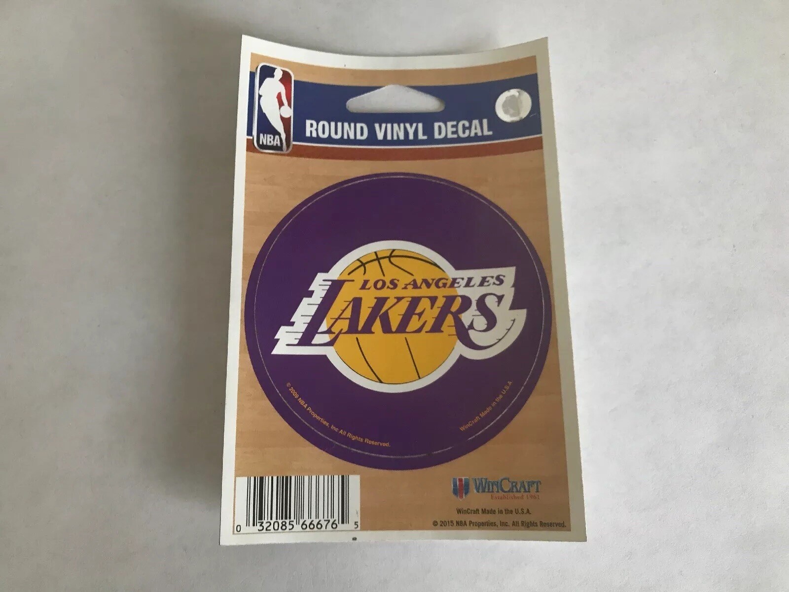 LA Lakers, Round Decal Sticker 2 7/8 Inches (7.3 Cm) Wide *FREE ...
