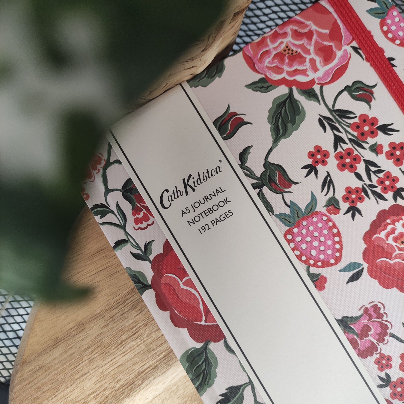 Cath Kidston - Hardback Notebook - Red Strawberry & Floral Print | eBay UK