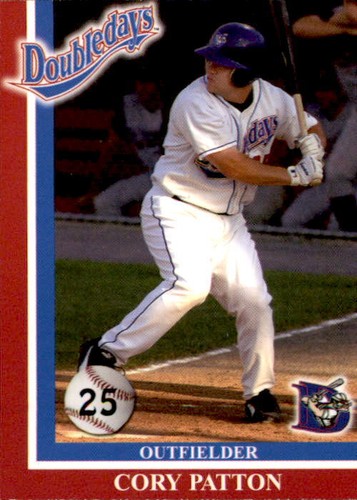 2005 Auburn Doubledays Team Issue #23 Cory Patton Owasso Oklahoma ...