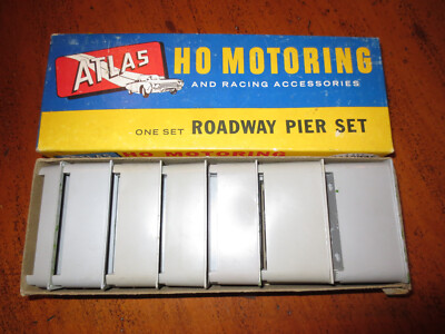 ATLAS HO SCALE MOTORING SLOT CAR RACING #1250 ROADWAY PIER SET - MIB | eBay