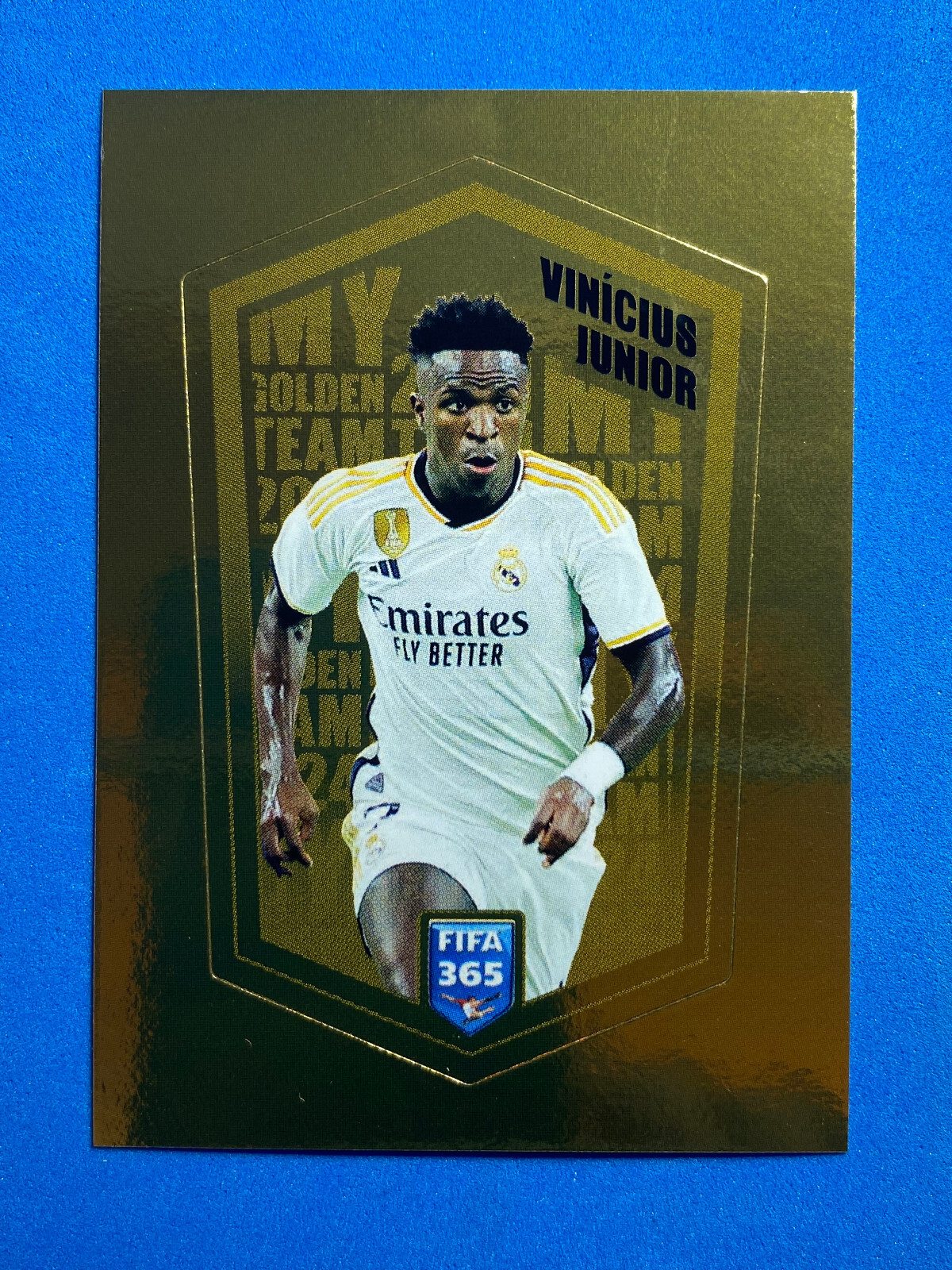 Panini Sticker Fifa 365 2024 My Golden Team Vinicius Junior (Real ...