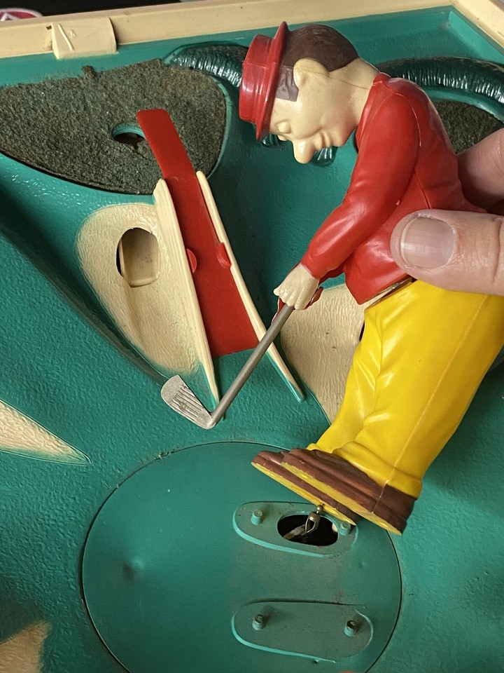 Vtg 1962 Hubley GOLFERINO Tabletop Mini Golf Game 995 ORIGINAL BOX ...