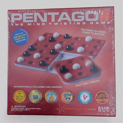 Pentago - The Mind Twisting Strategy Game- 2 Player Game (BRAND NEW) | eBay