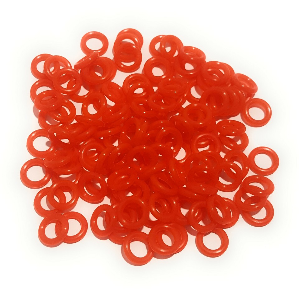 Reaction Tackle Wacky Worm Tool Wacky O-Rings Wacky Rigging Plastic ...