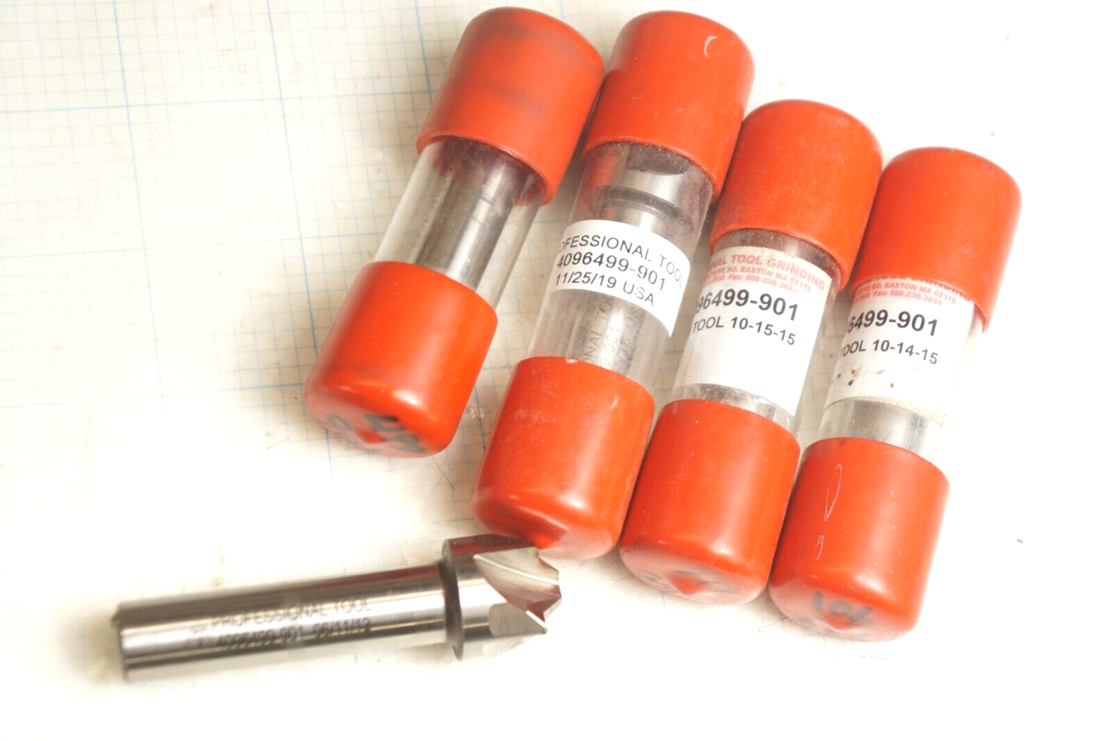 Port Contour Porting Cutters HSS .65" od 1/2" Shank One Lot of 5 - PTG ...