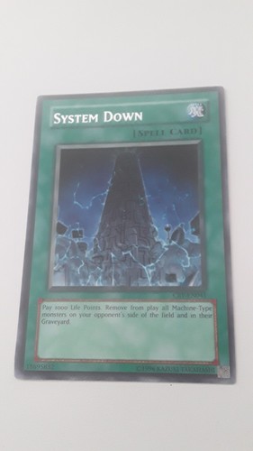 Yugioh System Down CRV-EN041 Unlimited Ultimate Rare LP | eBay