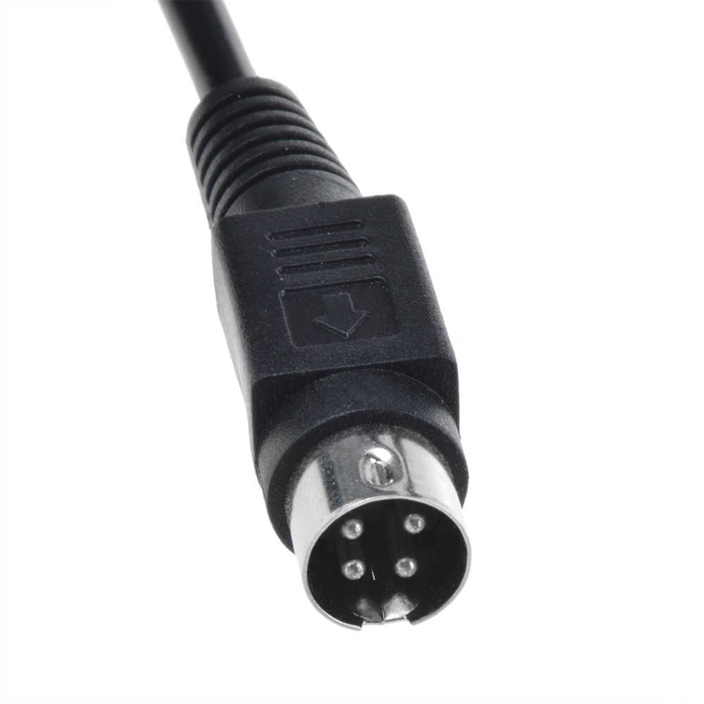 4-Pin AC Adapter for Model STD-1204 Switching Power Supply Cord Charger ...