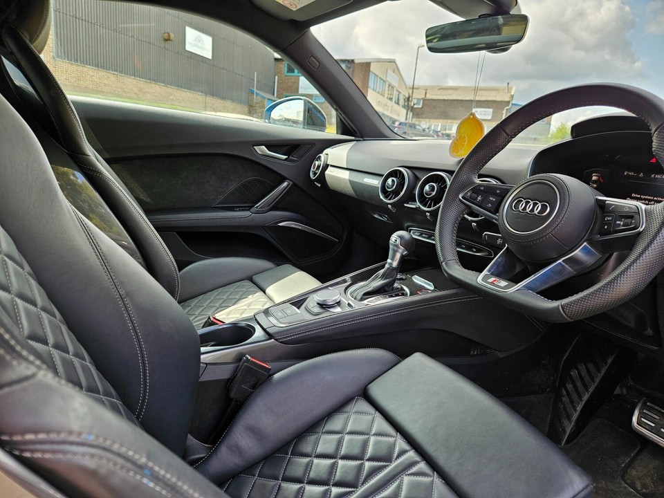 2021 AUDI TT 50 TFSI 320 Quattro TTS Vorsprung S Tronic Blue Damaged ...
