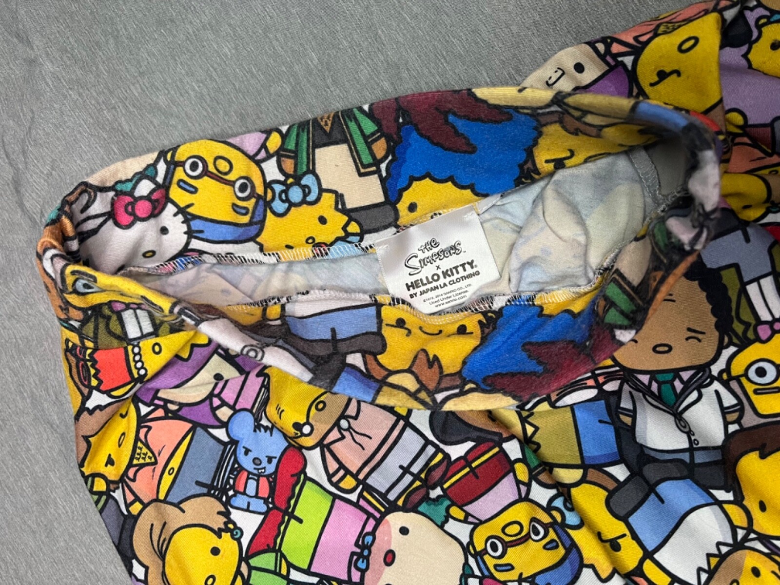 Rare Hello Kitty x Simpsons Japan LA all over print s… - Gem