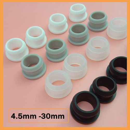 Wiring Grommets Silicone Rubber Open Grommet Plug Cable Hole Bungs 4 ...
