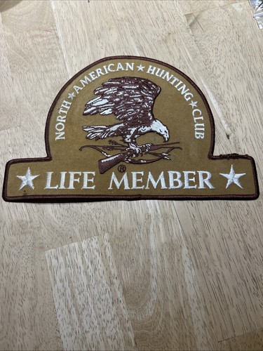 Vintage North American hunting club life member patch | eBay