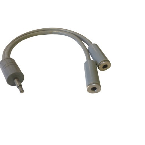 8" Y Audio Splitter Mini Male Audio to Double Mini Female Audio | eBay