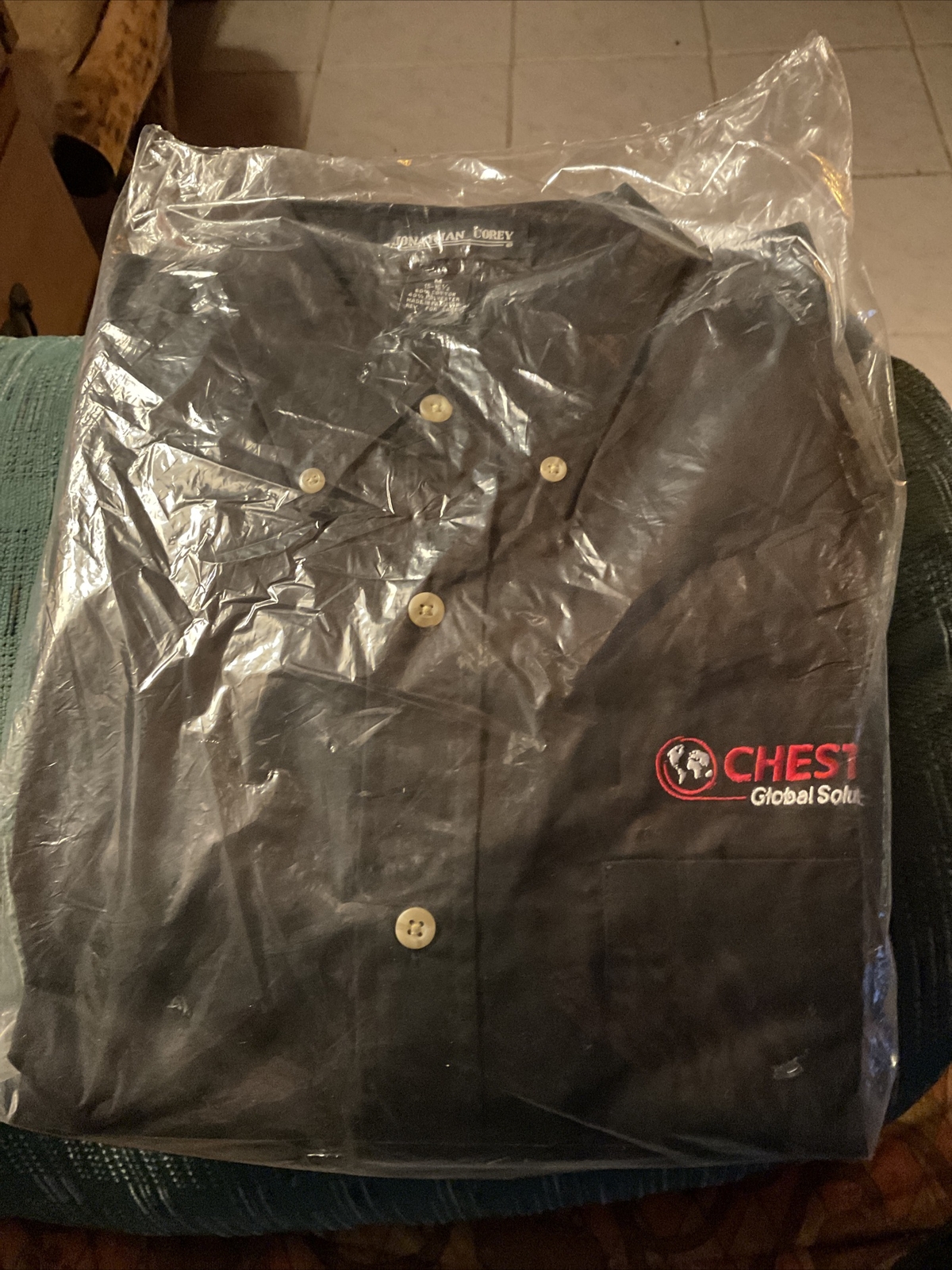 Jonathan Corey Chesterton work shirt black long sleeve Medium 15-15.5 ...