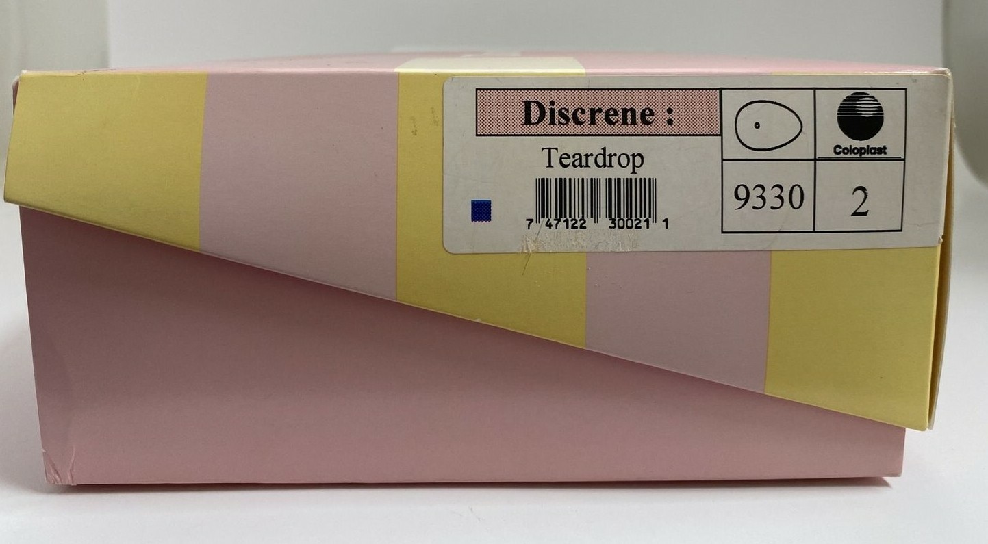 Discrene Breast Form by Coloplast - Teardrop Shape - Size 2 - Free ...