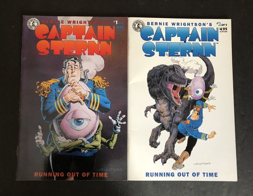 Captain Sternn: Running Out of Time 1 & 2 Bernie Wrightson 1993 First ...