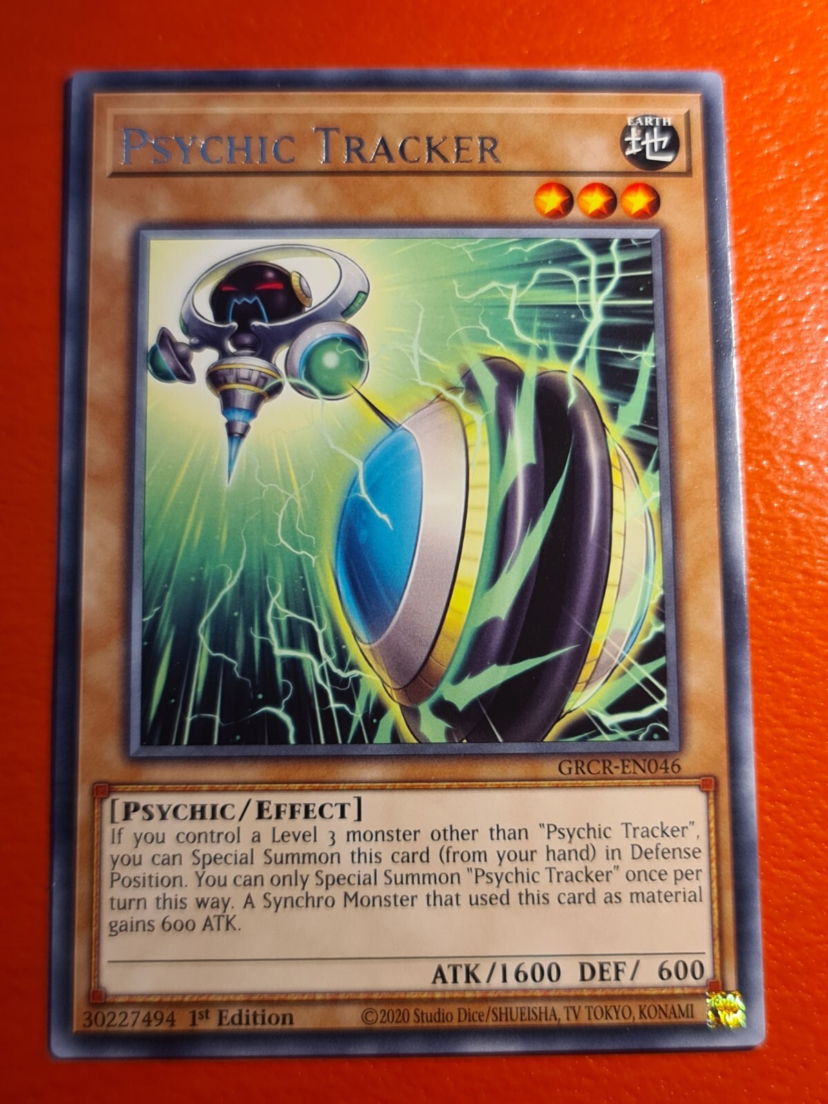 Psychic Tracker YUGIOH GRCR 2022 RARE ENGLISH 1st EDITION NM Y02 | eBay