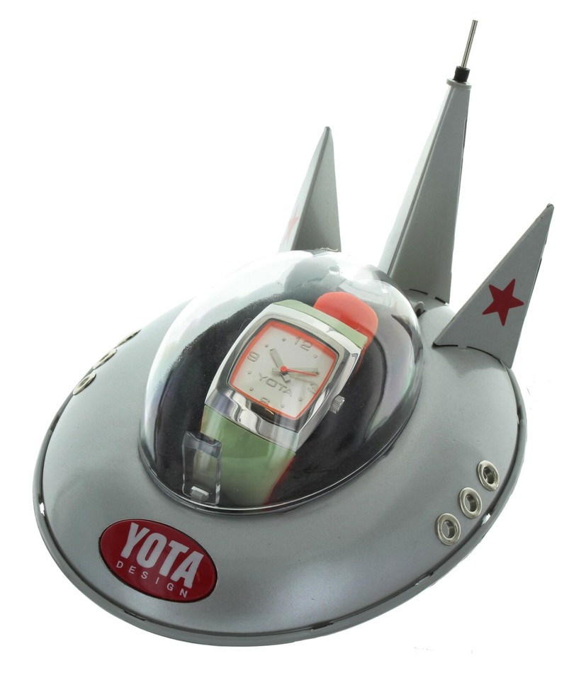 Vintage Unusual Space YOTA Watch Timepiece All Stainless New Old Stock ...