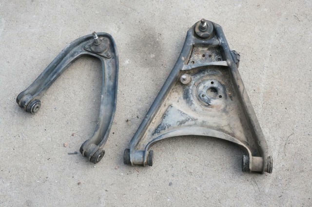 OE Mercedes W107 R107 Front Right Upper Lower Control Arms 74-80 350sl ...