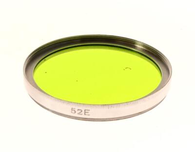 52mm light green color filter w/case | eBay