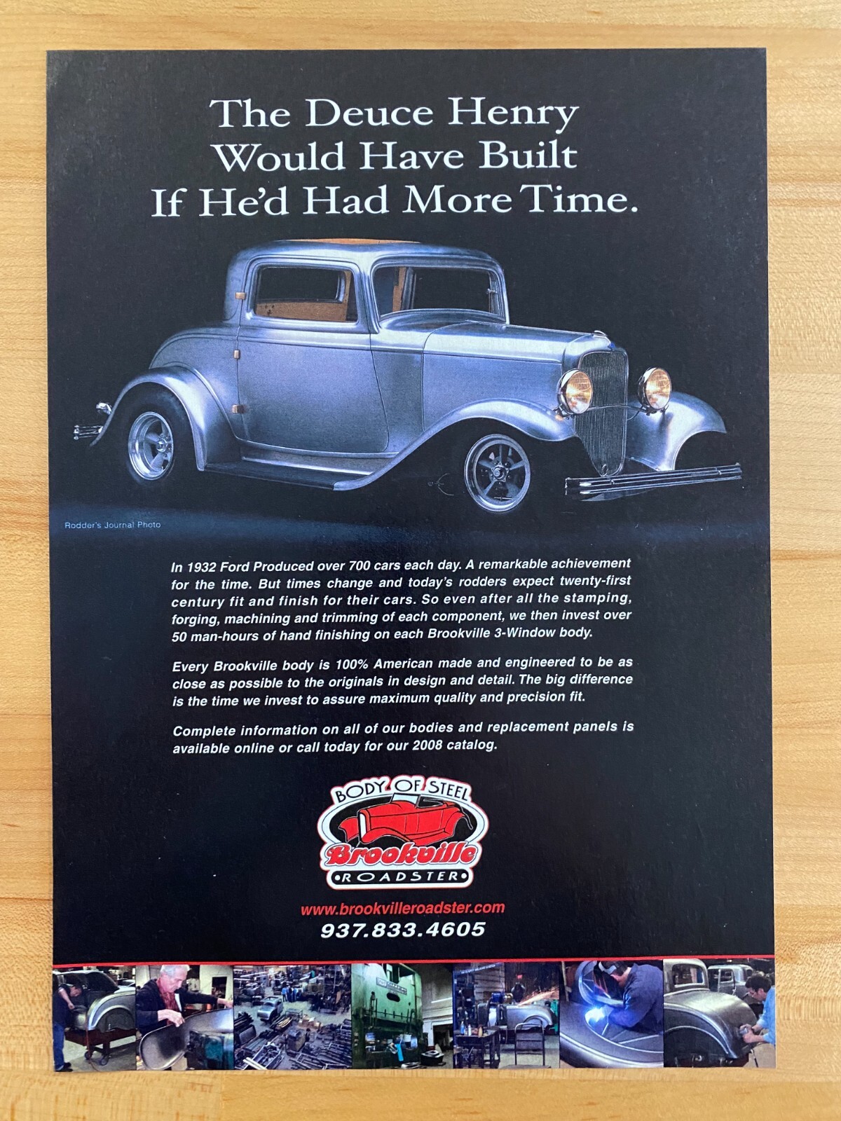 2008 Ad Ford Deuce Brookville Bodies Of Steel | eBay