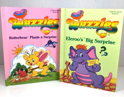 Lot of 2 WUZZLES Collector Series Children Disney Vintage HC Books ...