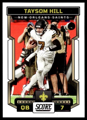 2023 Score Football Taysom Hill New Orleans Saints #55 | eBay