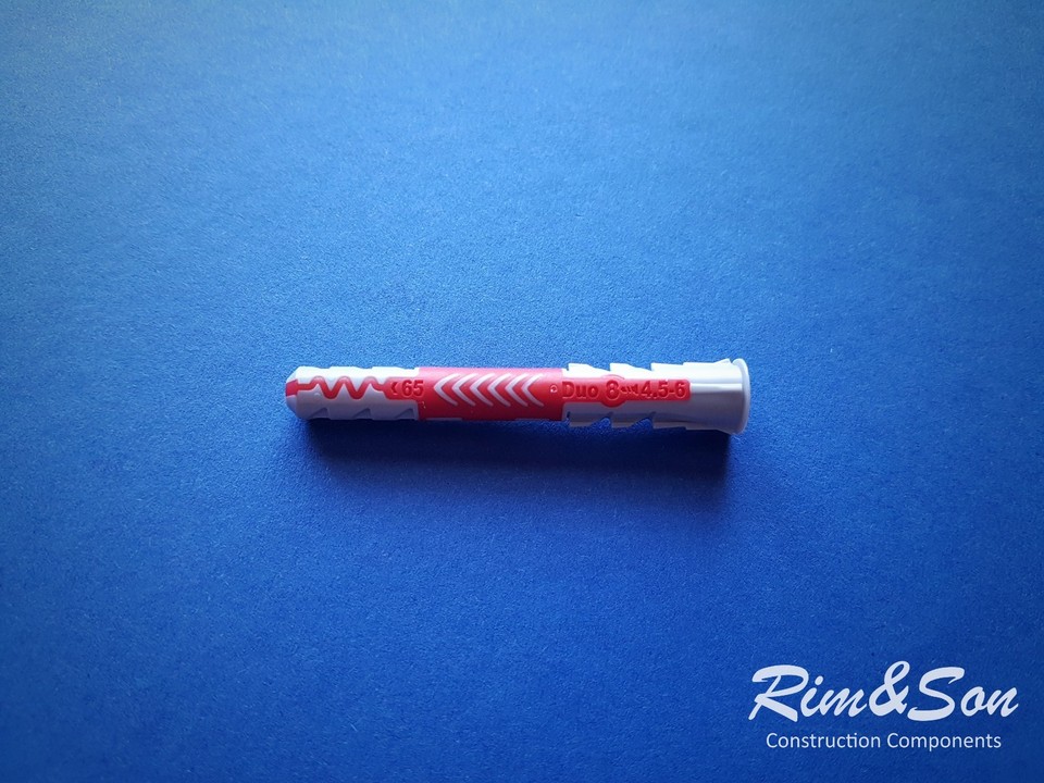 High Quality Fischer Duo Power Nylon Rawl Anchor Plugs 6mm 8mm 10mm ...