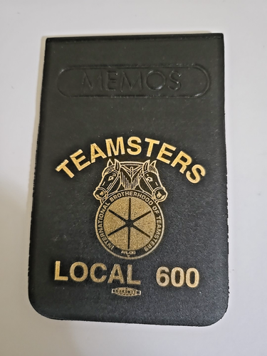 Vintage Teamsters Local 600 Pocket Note Pad Unused | eBay