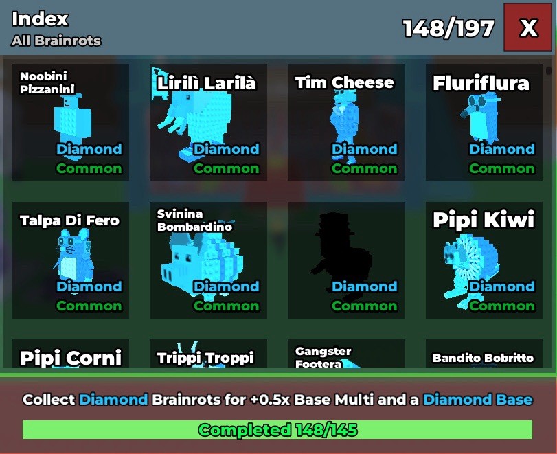 💎Diamond base ( complete your 145/145 index Sab )💎 | eBay