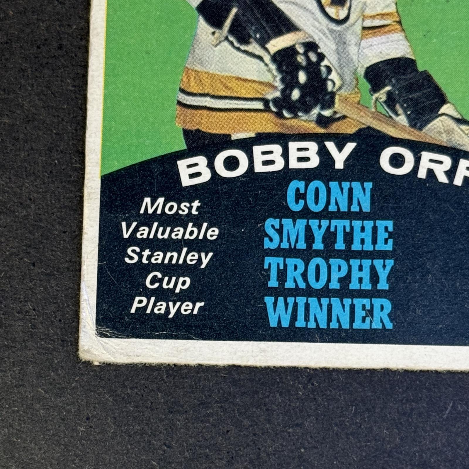 1970-71 O-Pee-Chee - #252 Bobby Orr Conn Smythe Trophy (POOR) | eBay