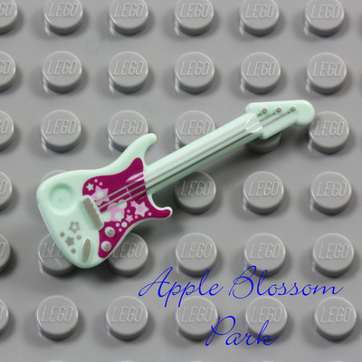 NEW Lego ROCK STAR ELECTRIC GUITAR - Girl Friends Aqua Instrument 4 ...