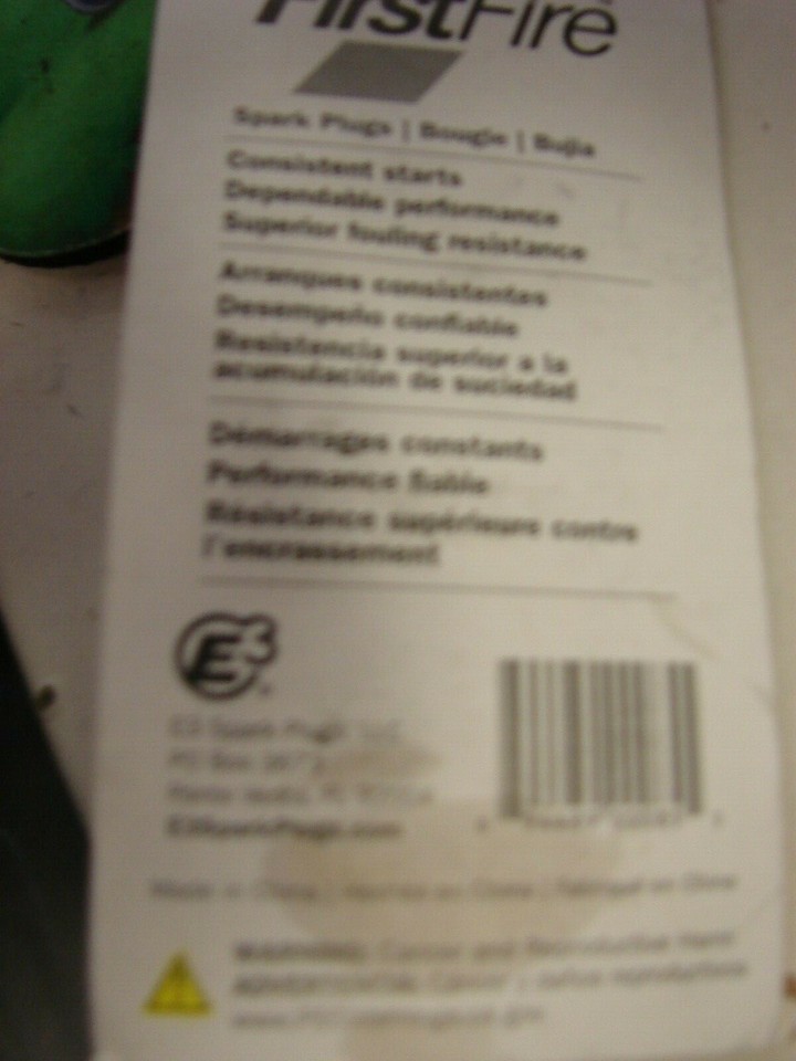 First fire FF-10,SPARK PLUG | eBay