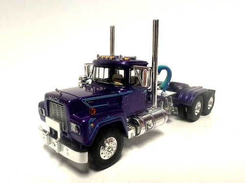 DCP FIRST GEAR 1/64 SCALE R MODEL MACK DAY CAB, PURPLE | eBay