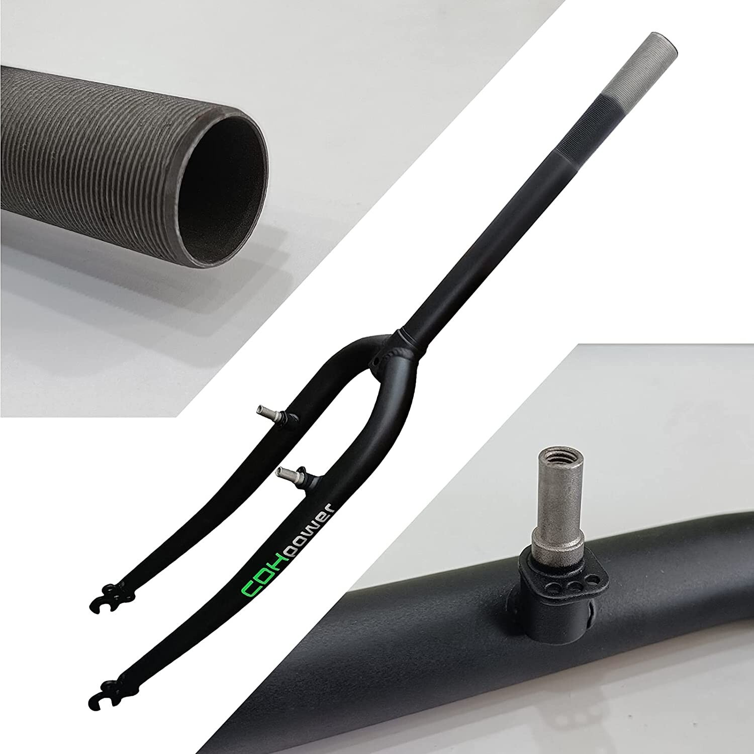 1 inch Threaded Fork 700C Fixed Bicycle MTB Road Cruiser Bike Fork ...