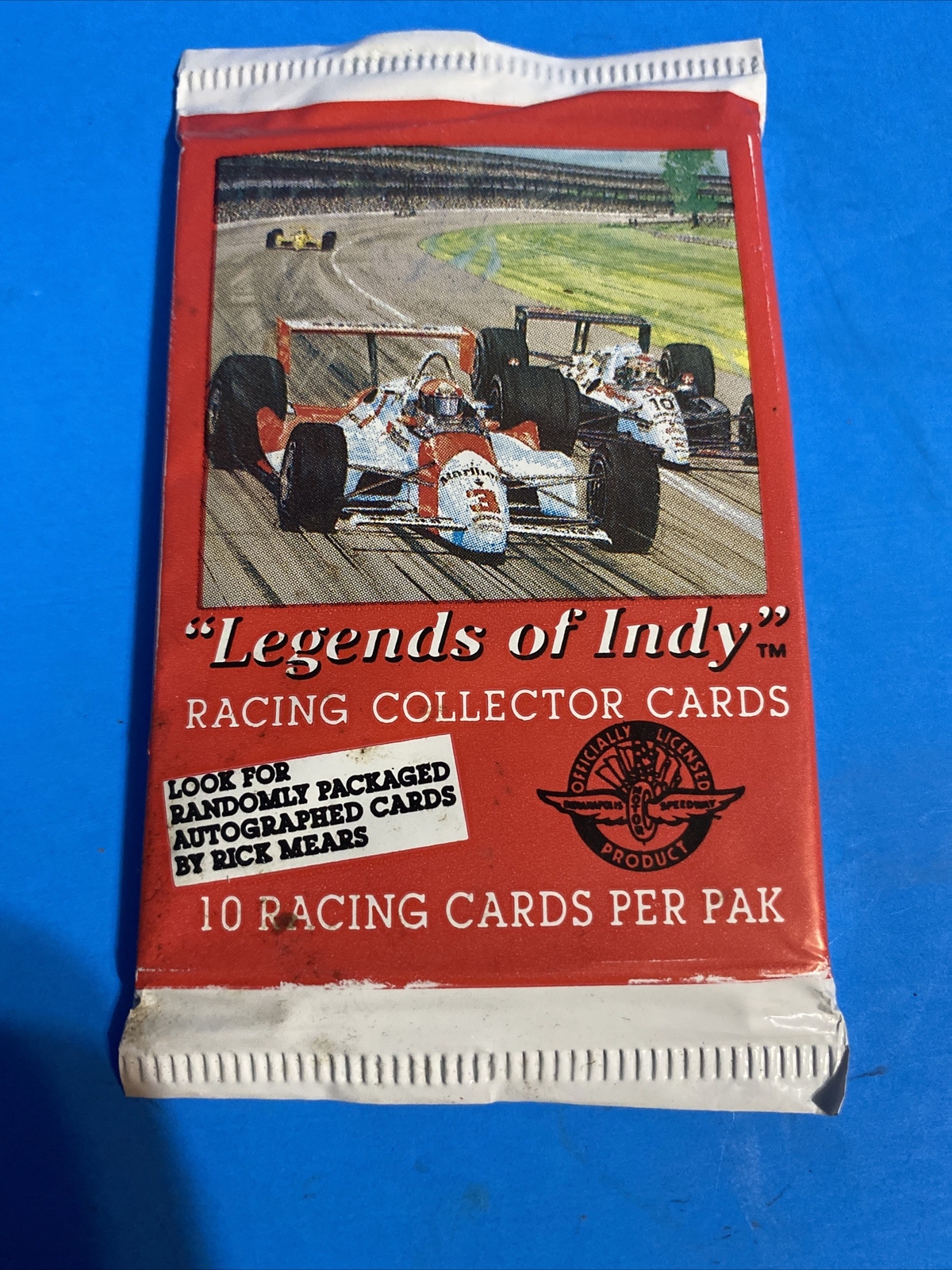 Legends Of Indy Racing Collector Package Of 10 Cards 1992 Sealed 22 ...