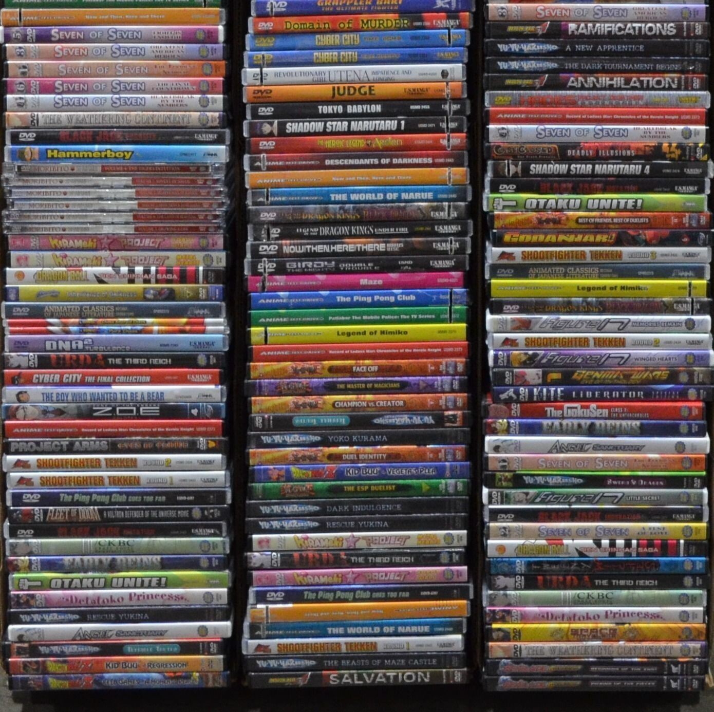Wholesale Lot of 30 Used Assorted DVD Random Grab Bag DVDs Japanese ...