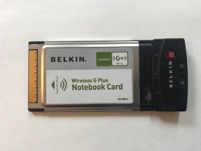 Belkin Wireless G Plus Notebook Card (P81989A) Ver 1212 | eBay