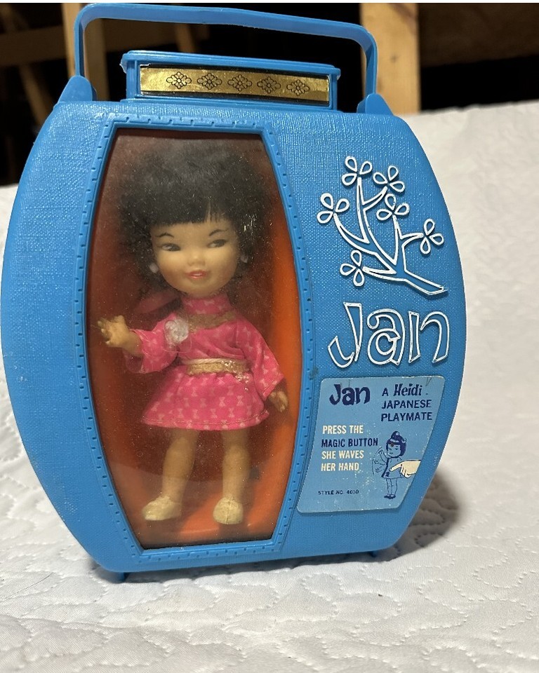 1960's Jan Doll in Blue Carrying Case | eBay