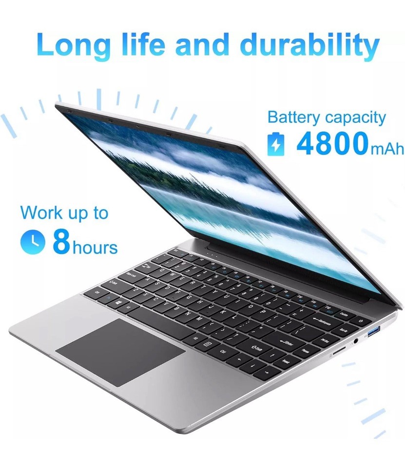 Jumper 14” EZbook S5 Intel J4105 12GB RAM 256GB Storage Storage Laptop ...