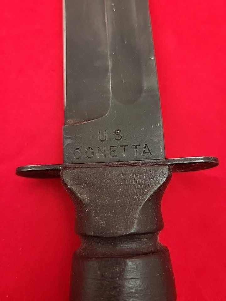 US CONETTA MK2 MARK 2 MILITARY FIGHTING KNIFE W/SHEATH VINTAGE 100% ...