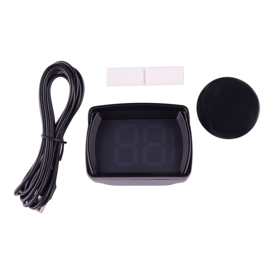 1x Digital Speed MPH HUD GPS Head Up Display Speedometer Odometer Use ...