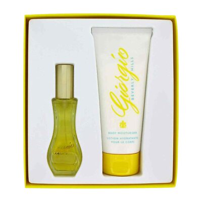 Giorgio by Giorgio Beverly Hills for Women 2 Pcice1.6oz EDT Spray,6.8oz ...