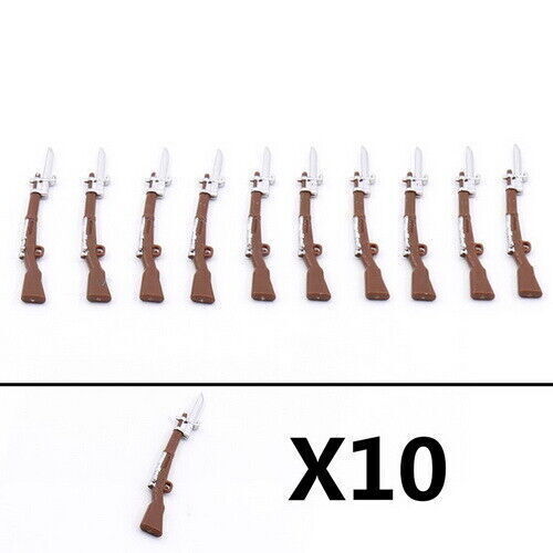 100PCS WEAPON PACK Assorted Lot Of Weapons Guns Rifles For Military ...