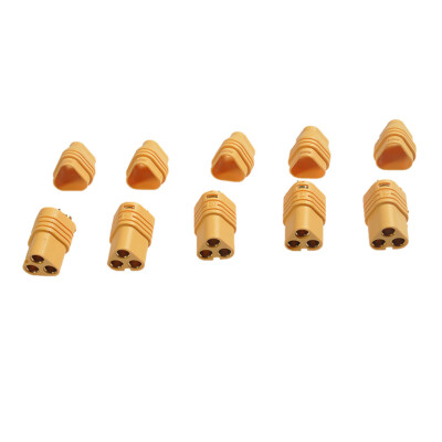 2/5/10/20pair MT60 3.5mm 3 pole Bullet Connector Plug Set for RC ...